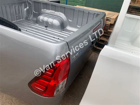 Toyota Hilux Euro 6 Rear Tub Body Super Extra King Cab Silver