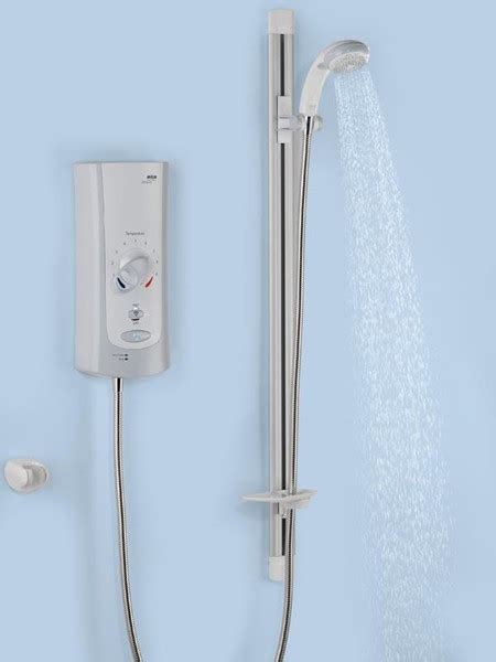 Mira Advance Atl 9 8kw Flex In White And Chrome Mira Electric Showers