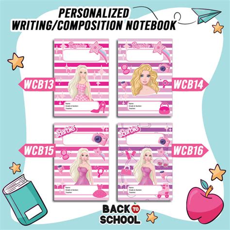 Personalized Writingcomposition Notebook 60 Leaves Lazada Ph