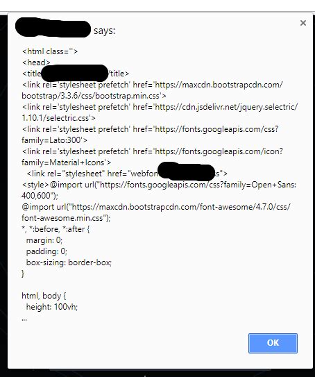 Javascript Php Header Not Redirecting Only Posting Html Of