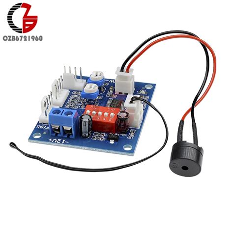 DC V PWM PC CPU Fan Temperature Control Speed Controller Module High Temp Alarm Speed Control