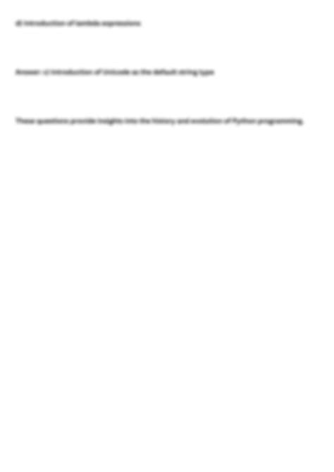 Solution Python Programming Language With Questions And Answers Part 2