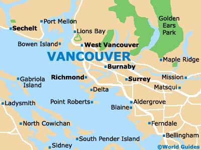 Vancouver Maps And Orientation Vancouver British Columbia Bc Canada