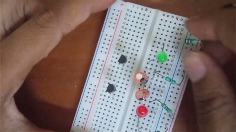 led blinker circuit simple mini projects in electronics inhouse
