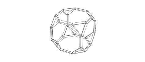 3d Printed Wireframe Shape Truncated Cube By Mr Anycad Pinshape