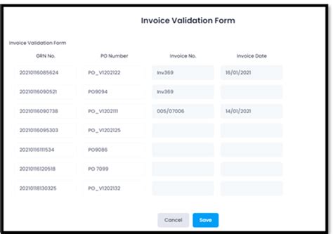 How To Validate Invoices In Bulk In Asset Infinity