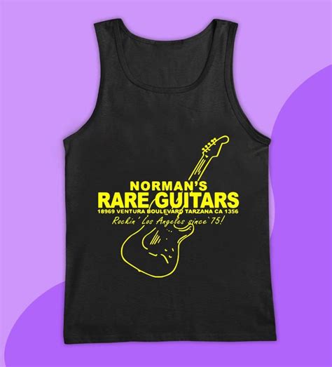 Normans Rare Guitars Since 1975 T Shirt Singer Shirts Shirts Rare