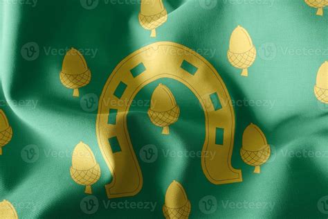 3D illustration flag of Rutland is a county of England 8027973 Stock ...