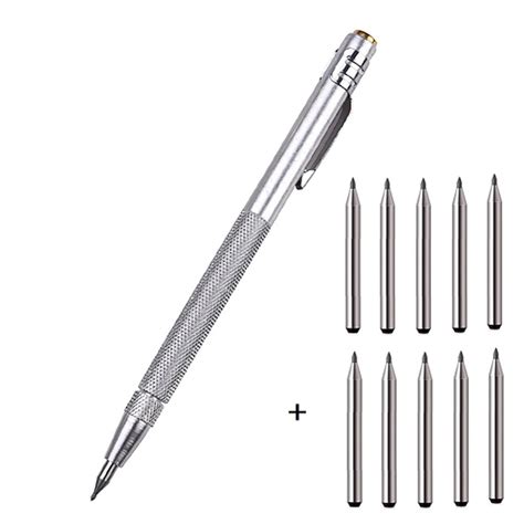 Tungsten Carbide Tip Scriber Marking Etching Engraving Pen Glass Marker
