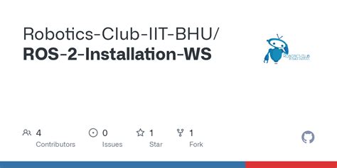 Github Robotics Club Iit Bhuros 2 Installation Ws