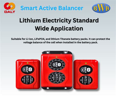 Daly 1a Smart Active Balancer 4s 8s 12s 16s Bluetooth Lifepo4 Battery