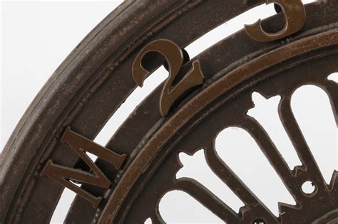 Victorian Cast Brass Elevator Floor Indicator Late 19th Century Ebth