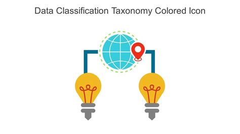 Data Classification Taxonomy Colored Icon In Powerpoint Pptx Png And