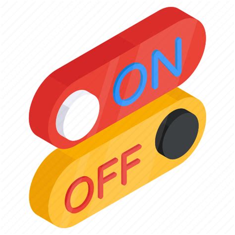 Toggle Buttons Switch Power Control Onoff Button Icon Download On Iconfinder