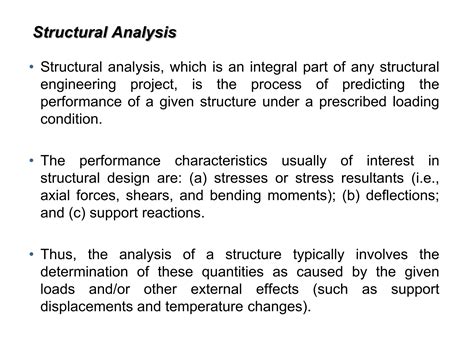 Lecture 1 Introduction To Matrix Structural Analysisppt