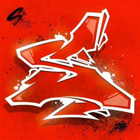 Letter S Graffiti