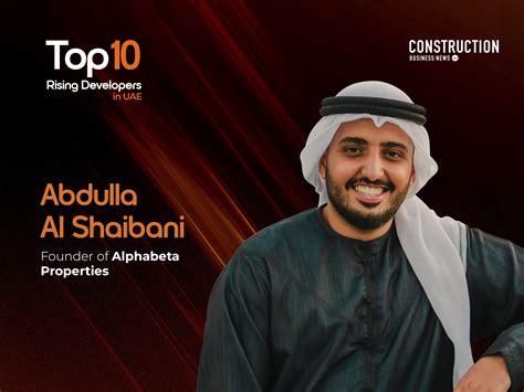 Alphabeta Properties Abdulla Al Shaibani Founder Construction