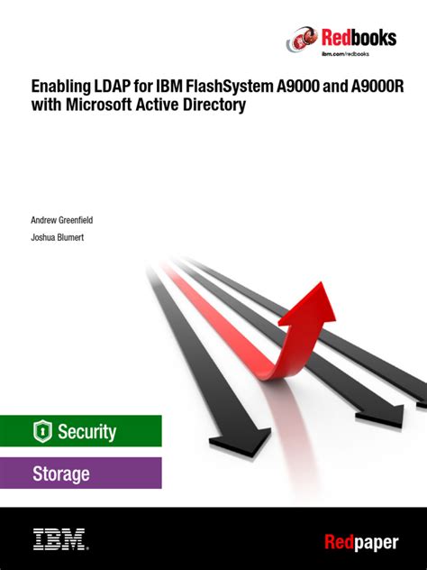 Enabling Ldap For Ibm Flashsystem A9000 Pdf Active Directory