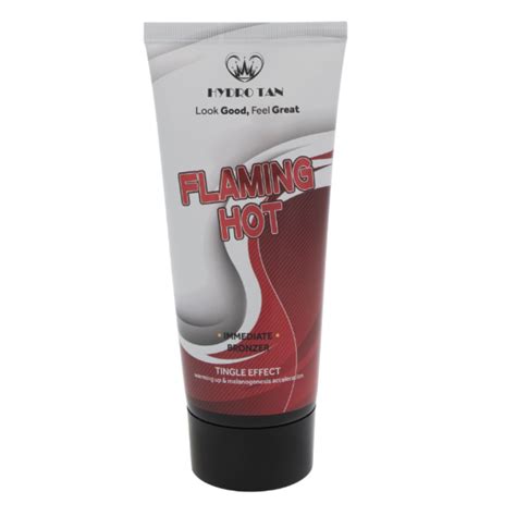 Hydrotan Flaming Hot Tingle Bronzer Intense Tan Megatan