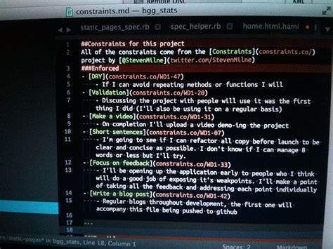 Constraints And A New Project By Ryan Macgillivray Medium