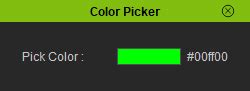 IC Python API Color Picker Reallusion Wiki