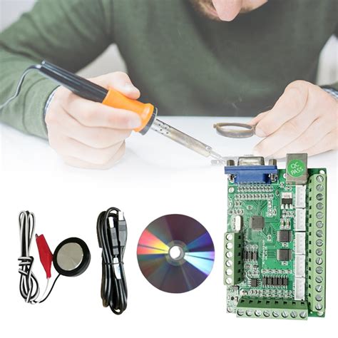 Driver Motion Card Controller Axis CNC Board For Mach V Z Probe CNC USB Breakout Board F