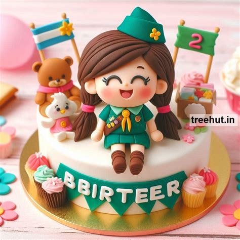 Girl Scouts Cake Decoration Ideas With Cake Decoration Techniques And Tips