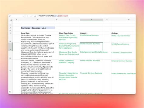 Promptloop Ai Models Powering Market Research In Excel And Sheets