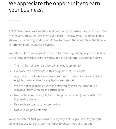 How To Start An Insurance Referral Program Examples