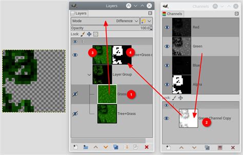 GIMP Change Pixel To Transparent Only If Above Below Layer Color Match Graphic Design Stack