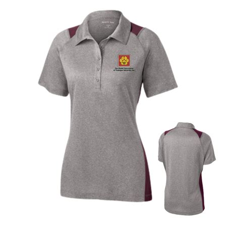 Tu Alumni Ladies Color Block Polo Shirt Stitzhes Llc