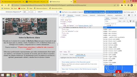 No Me Toma El Width Ni El Height Html5 Y Css3 Parte 1 Mi Primera