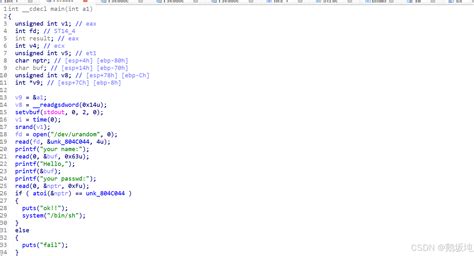 Buuctf Pwn题详解（ 第五空间2019 决赛 Pwn5） Csdn博客