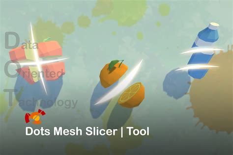 Dots Mesh Slicer Modeling Unity Asset Store