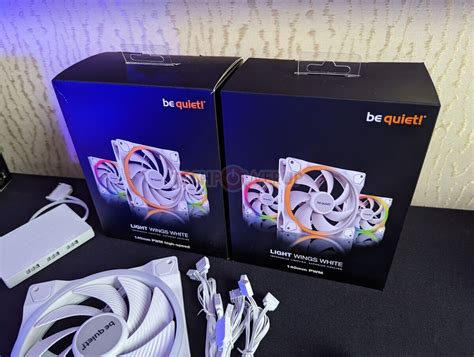 be quiet! 2023 Thermal Pastes and Light Wings White Fans Pictured ...