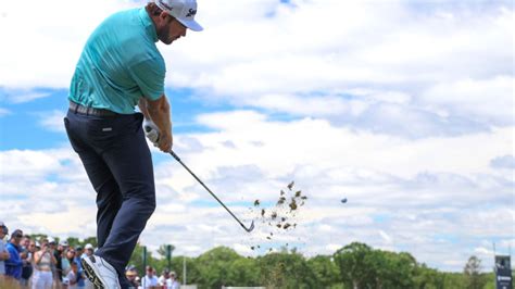 Watch Golfer Grayson Murray Throw One Club Then Break Another At The U
