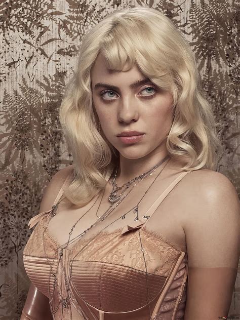 2021 Billie Eilish Vogue Uk Photoshoot 4k Wallpaper Download