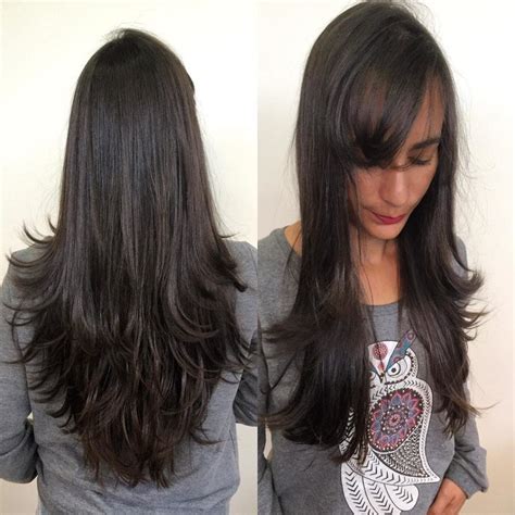 Short Layered Side Bangs