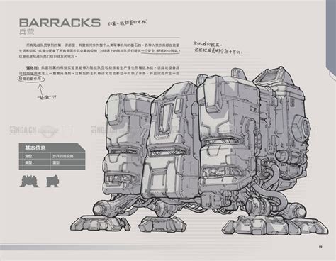 星际争霸2 人族建筑原版图纸（关注点赞收藏哦） 哔哩哔哩