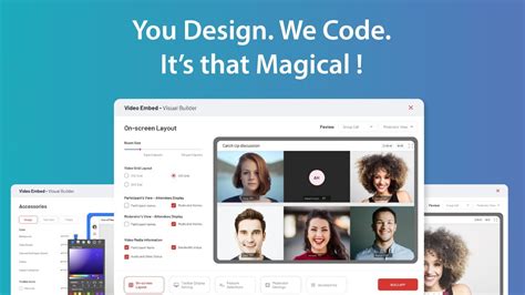 build video calling app with no code visual builder youtube