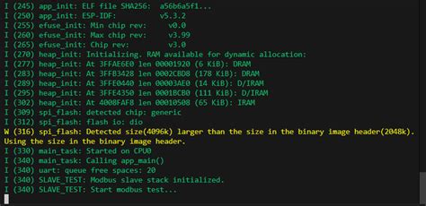 Esp32上modbus的使用 基于串口的从站 Esp32 Guide
