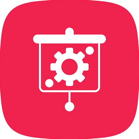setting presentation glyph round corner 9919696 vector art at vecteezy
