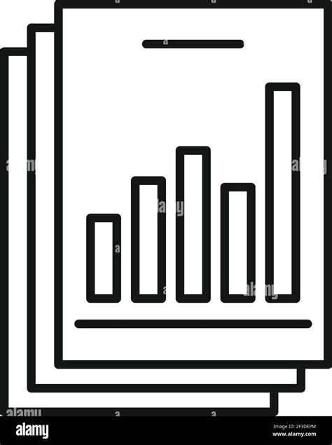 Restructuring Analysis Icon Outline Style Stock Vector Image And Art Alamy