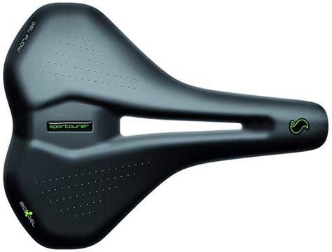 Sportourer Fahrradsattel Max Flx Gel Flow Schwarz Fa Fahrrad Fahrradsattel Sattel