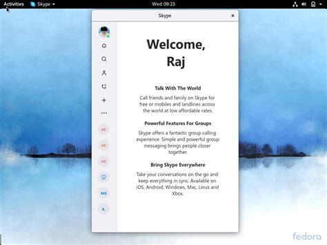 install skype 8 11 on fedora 27 fedora 26 25 24