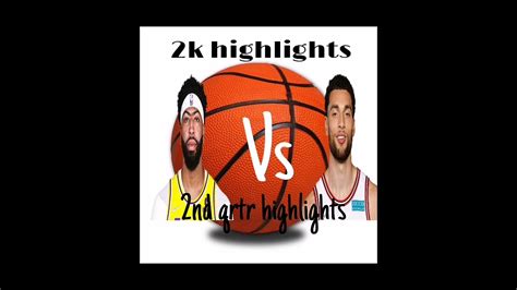 Lakers Vs Bulls 2nd Quarter Gameplay Highlights Nba 2k Highlights