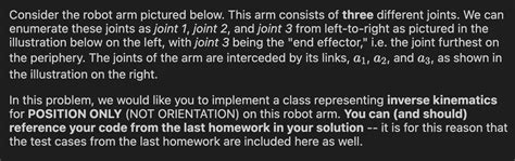 Solved Consider The Robot Arm Pictured Below This Arm Chegg