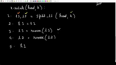 Rotate A Linked List Problem Of The Day Geeksforgeeks Youtube