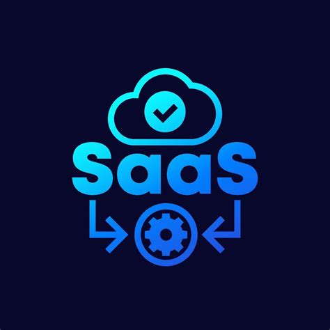 Saas Icon Software As A Service Vector Design 12117288 Vector Art At