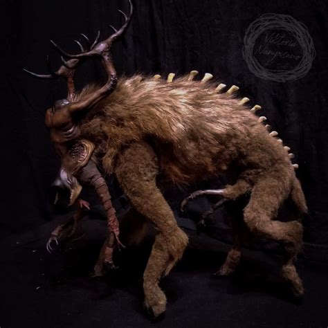 Moder Obscure Demonic Jotunn From The Ritual 2017 Movie Ooak Creepy